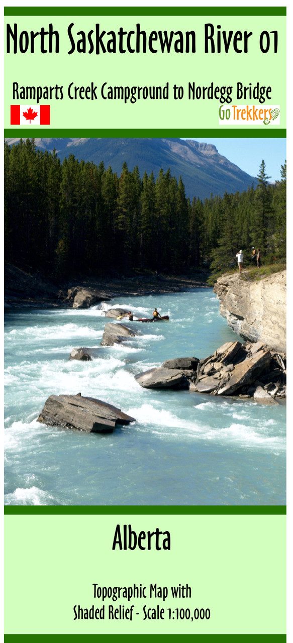 North Saskatchewan 1 Map