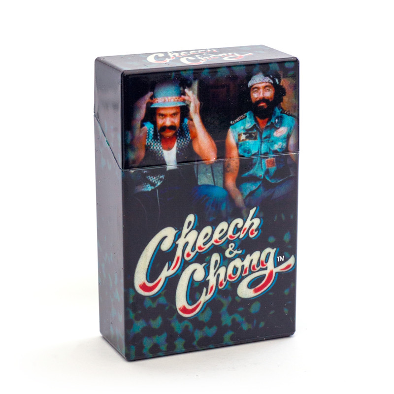 Cheech & Chong Flip Top Cigarette Case - 85mm