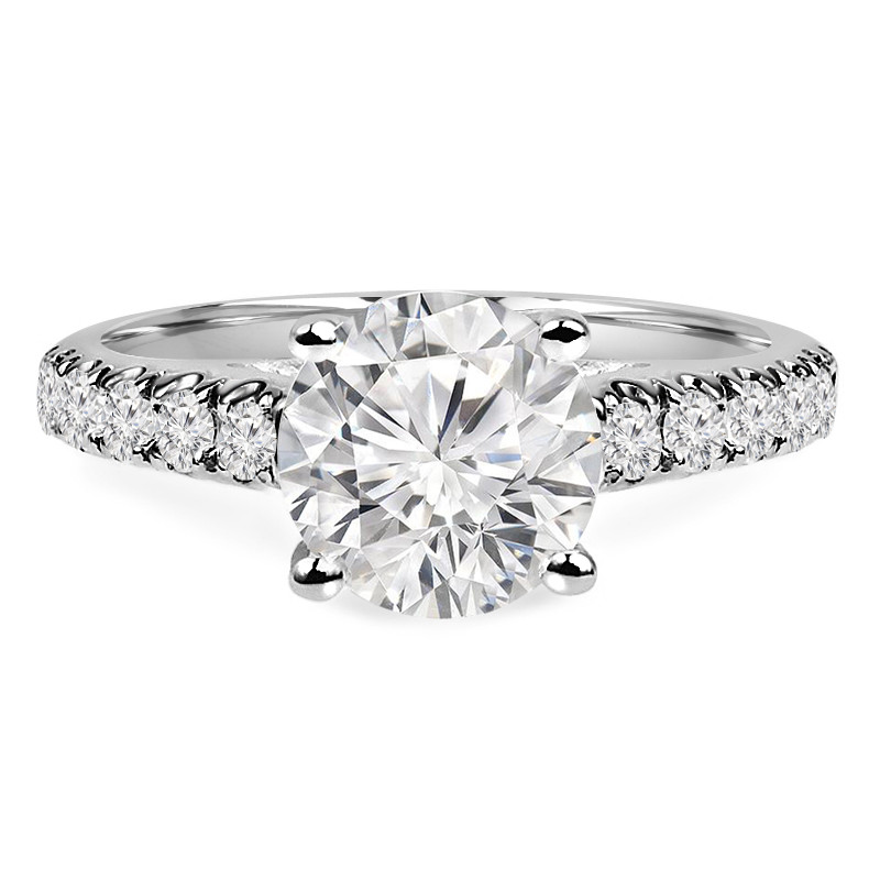 Trellis Setting Diamond Ring | Bijoux Majesty