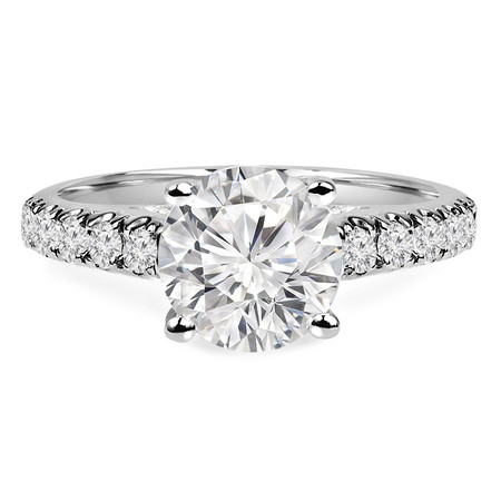 Trellis Setting Diamond Ring | Bijoux Majesty