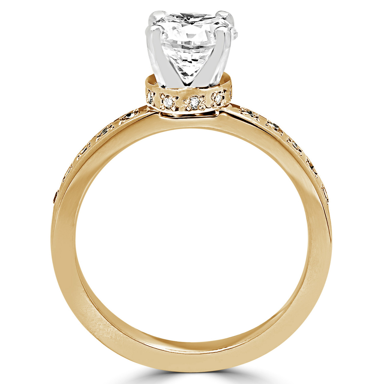 Flush Engagement Rings | Bijoux Majesty