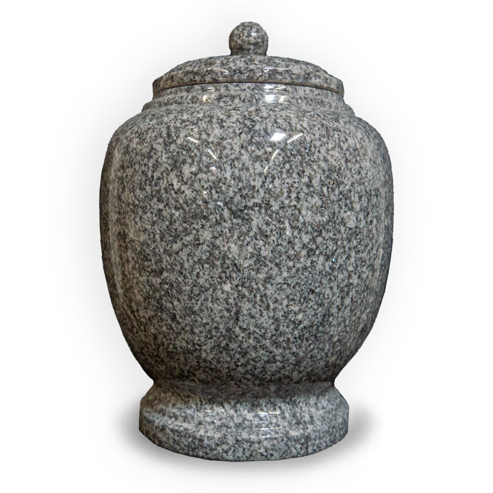 Eternal Cloud Grey Granite Urn - Memory Cremation Urns
