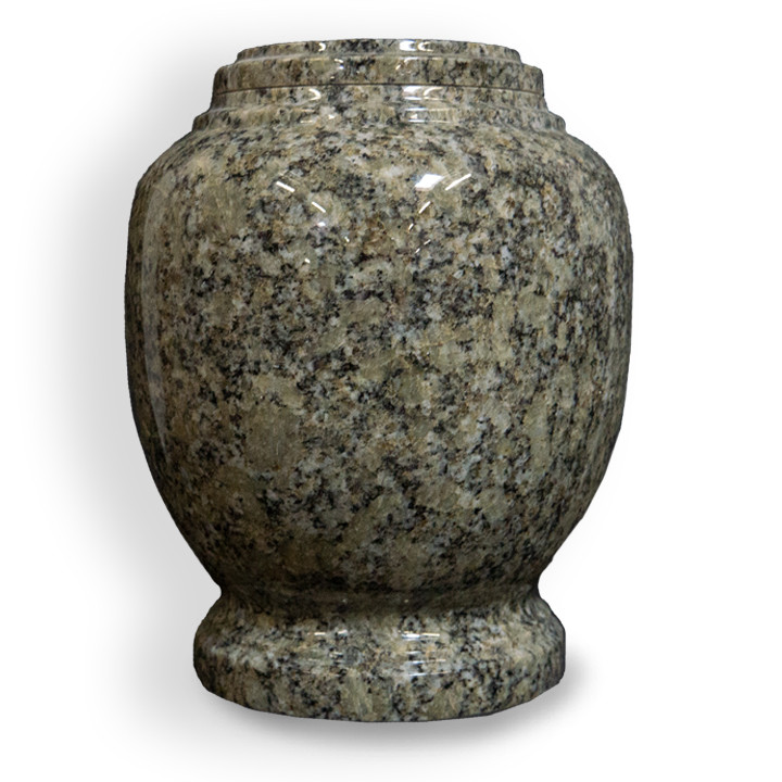 Everlasting Pine Green Granite Urn - Memory Cremation Urns
