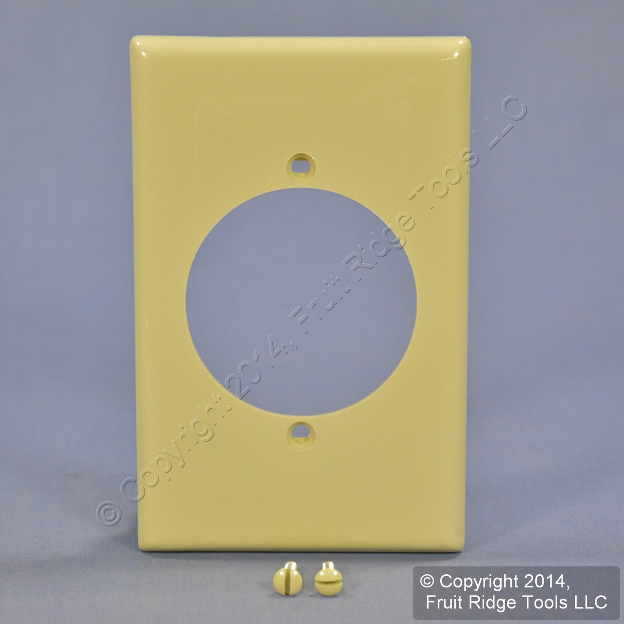 🏠 Leviton Ivory Range Outlet Cover Dryer Unbreakable Receptacle ...