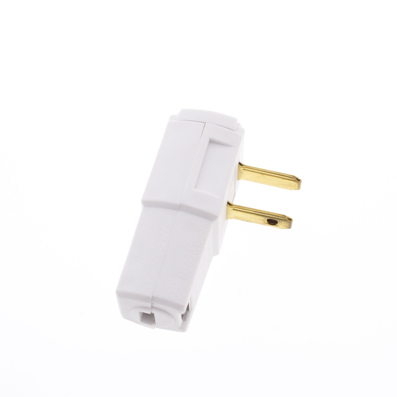 🏠 Leviton SIDE MOUNT RIGHT ANGLE Easy-Wire Plug 15A 1-15P 125V Non ...