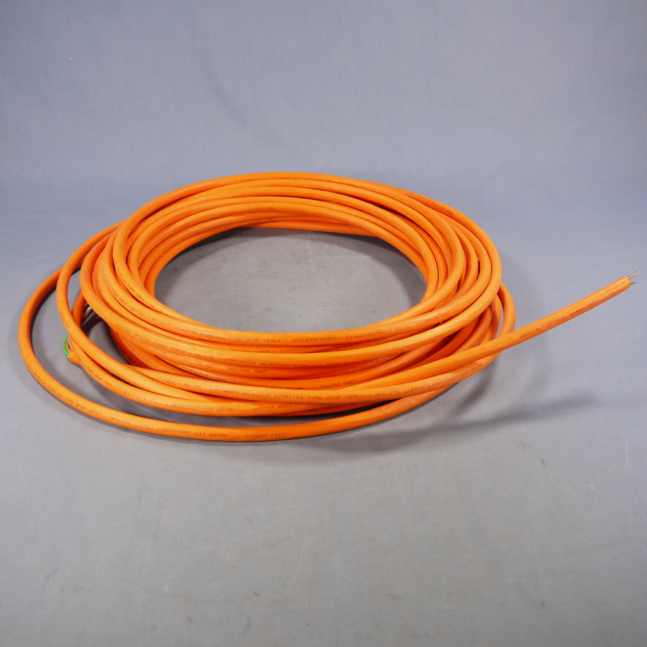 🏠 72-Feet Berk-Tek GIGAlite 72-Fiber Adventum Multi-Mode Plenum Fiber ...