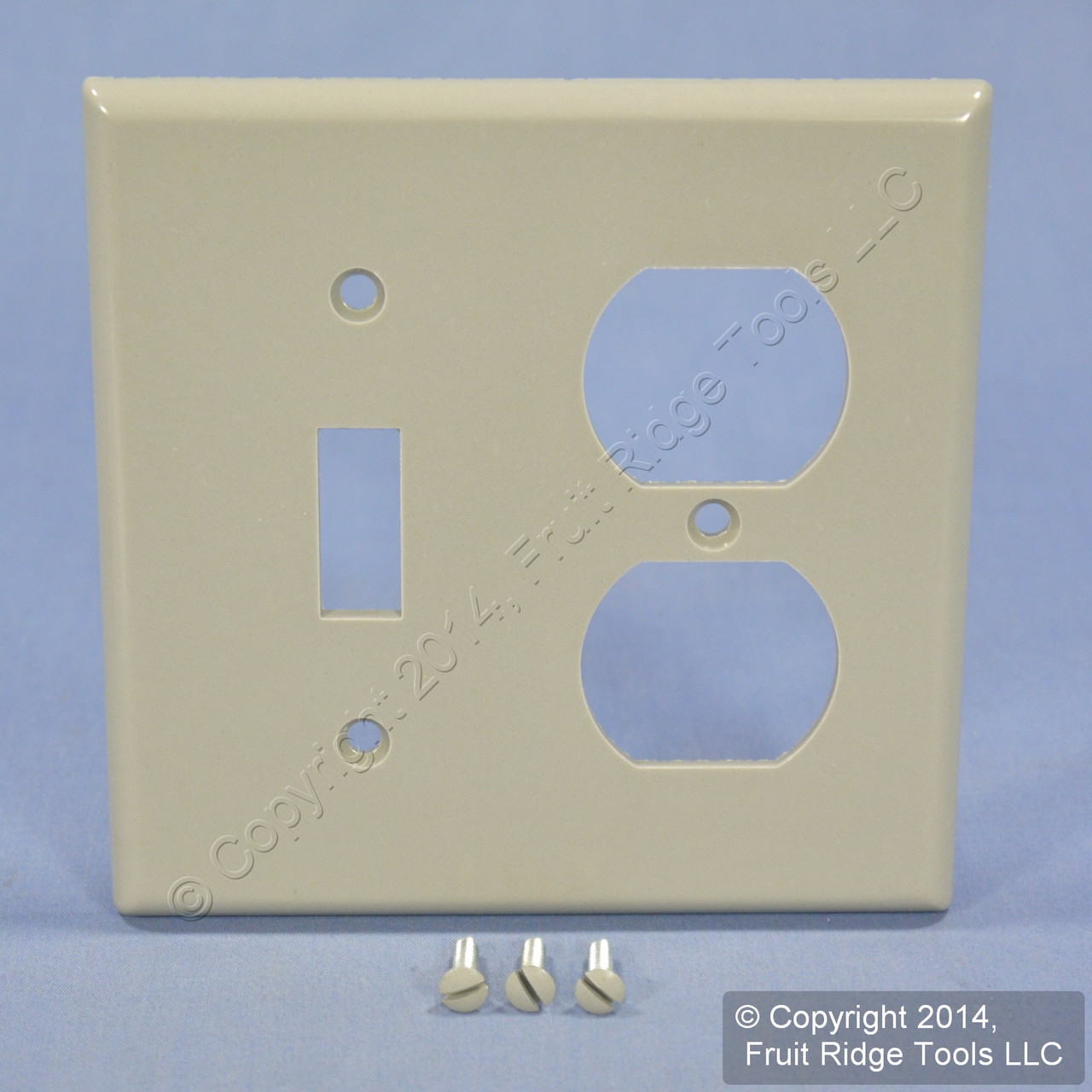 🏠 Leviton Gray Switch Plate Receptacle Outlet Cover Wallplate ...