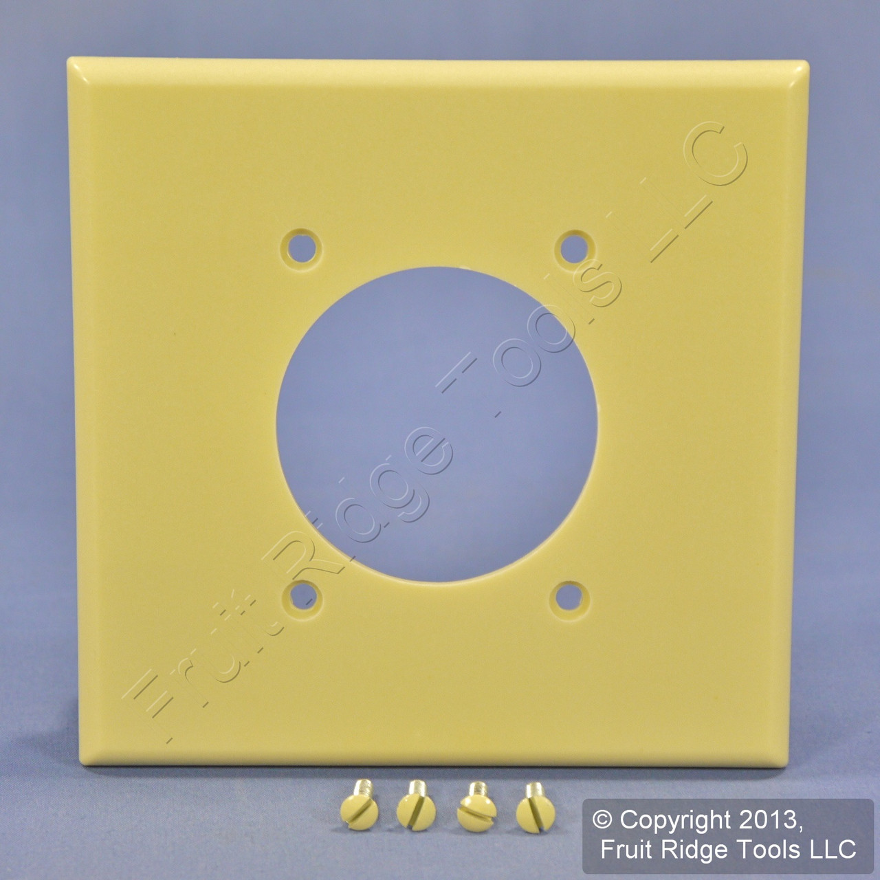 🏠 Leviton Ivory MIDWAY 2.15" Receptacle Wallplate Outlet Cover Dryer ...