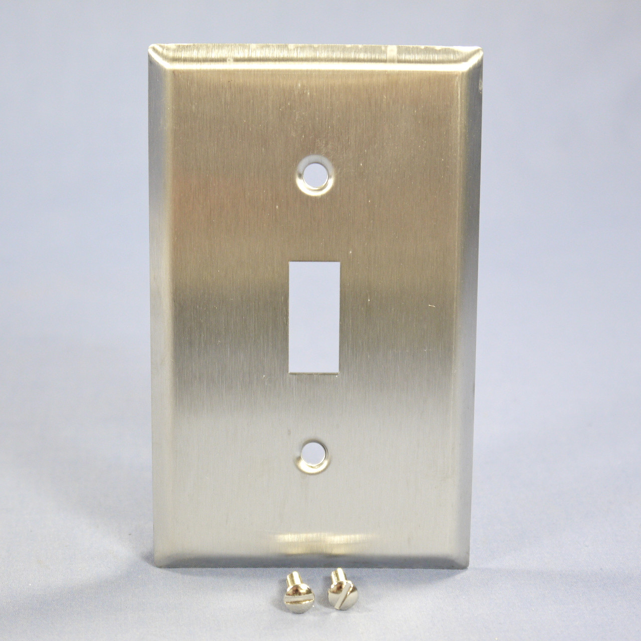 🏠 Mulberry Stainless Steel 1-Gang Switch Cover Toggle Wallplate ...