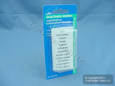 🏠 30 Packages - 68 Circuit Breaker Labels Electric Wiring Panel ...
