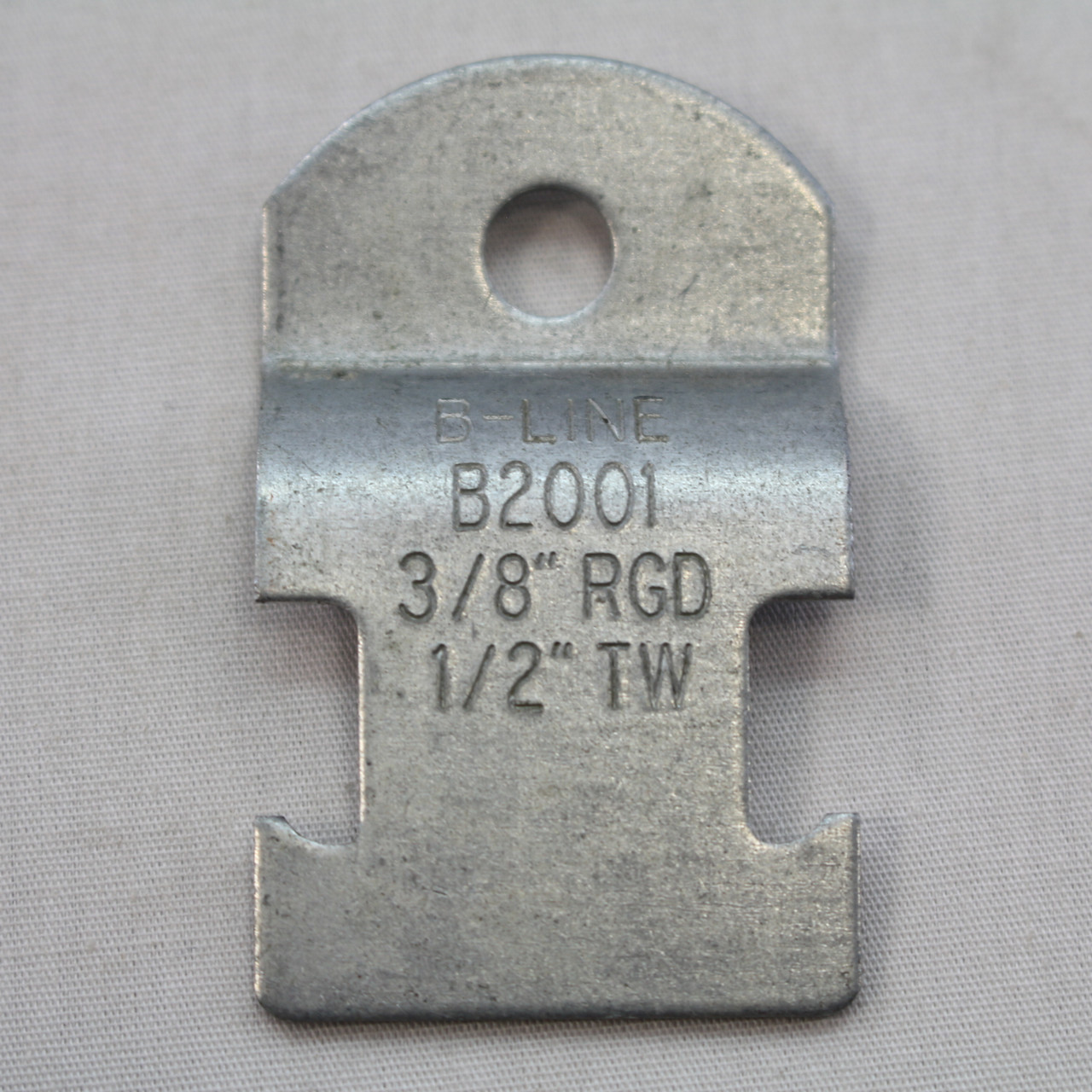 🏠 B-Line 1/2" Zinc Electroplated Steel EMT Conduit Strut Strap Pipe ...