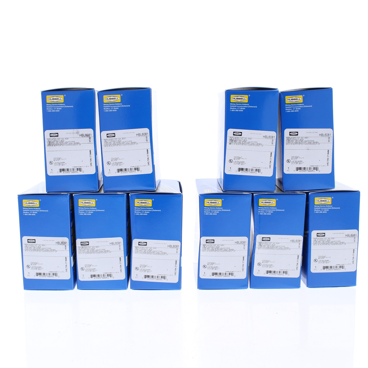 🏠 10 Hubbell Marine 4" Round Black Non-metallic Dockside Junction Boxes ...