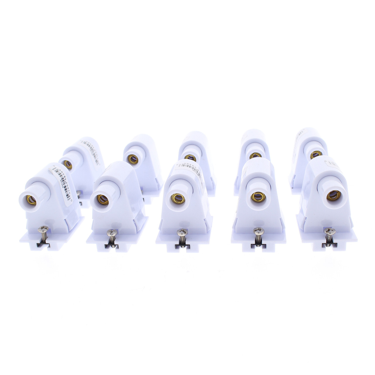🏠 10 Eaton Plunger Slimline Fluorescent Lampholder Light Sockets T8 ...