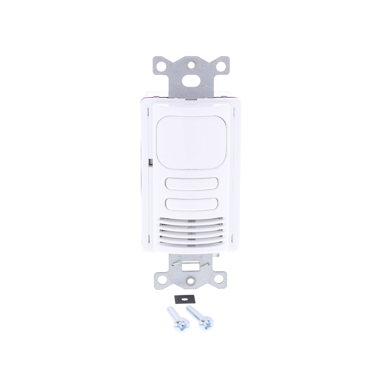 🏠 Hubbell White Vacancy Sensor Switch Adaptive PIR/US 2 Circuit 120 ...