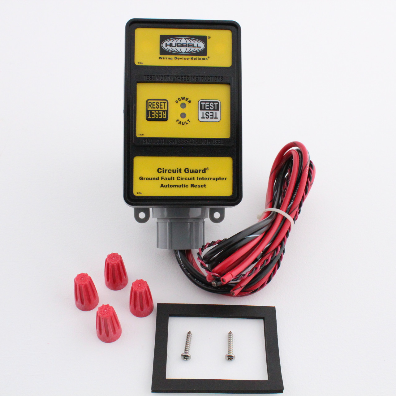 🏠 Hubbell Hard-Wired GFCI Automatic Reset 30A 240V 24VDC Output ...