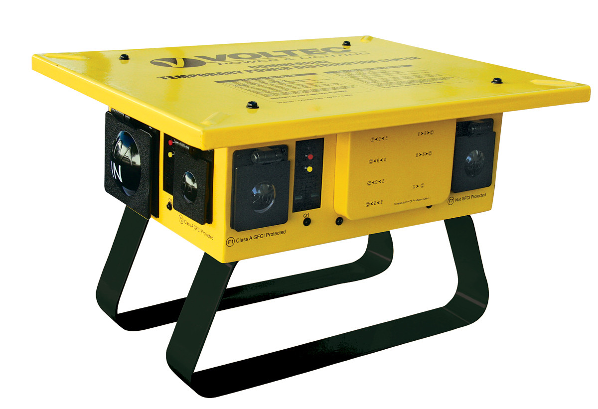 09-0T676 Voltec Industries T-Box®Locking Temporary Power Box - 50 Amp ...