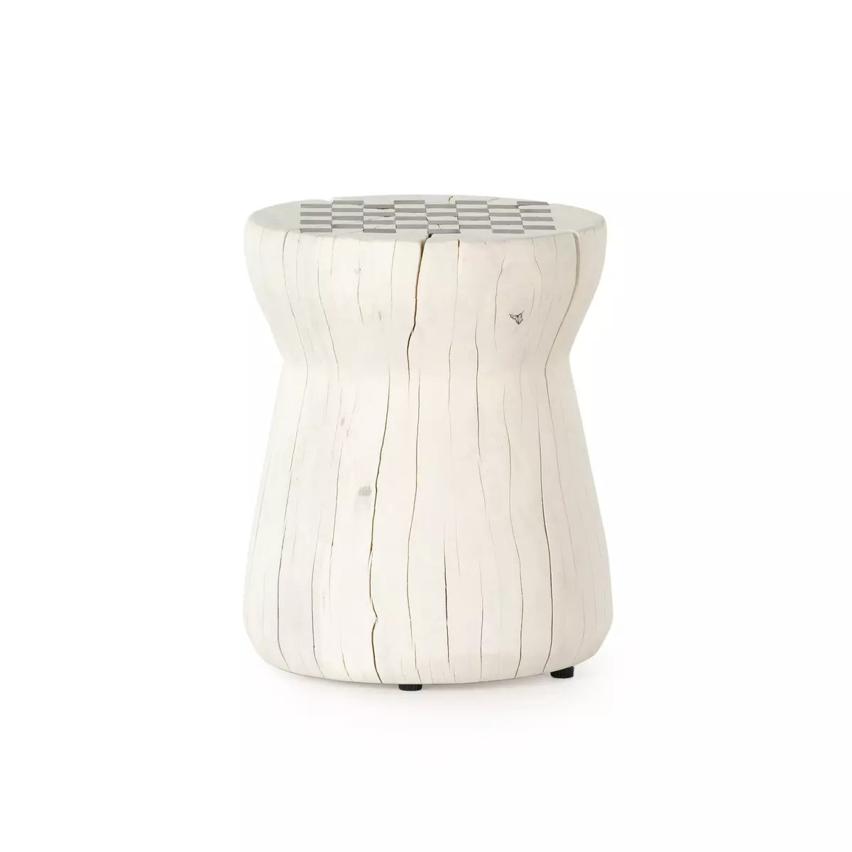 Four Hands Chess Table - Ivory