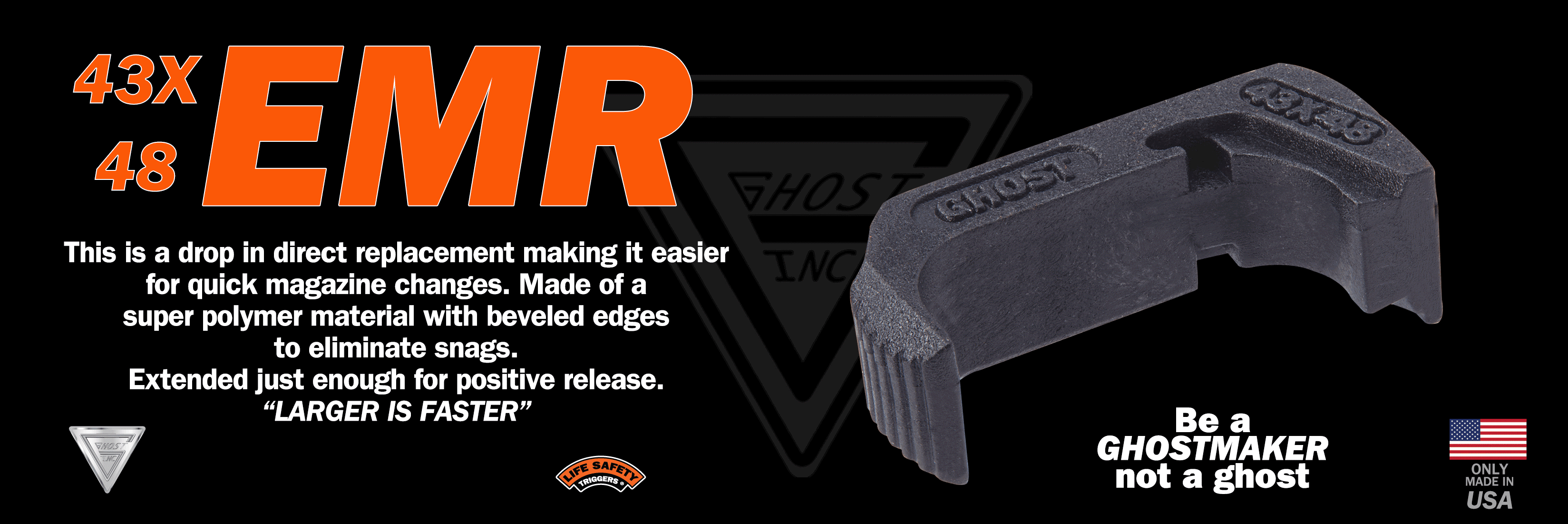 Best Glock Parts and Glock Accessories by Ghost inc