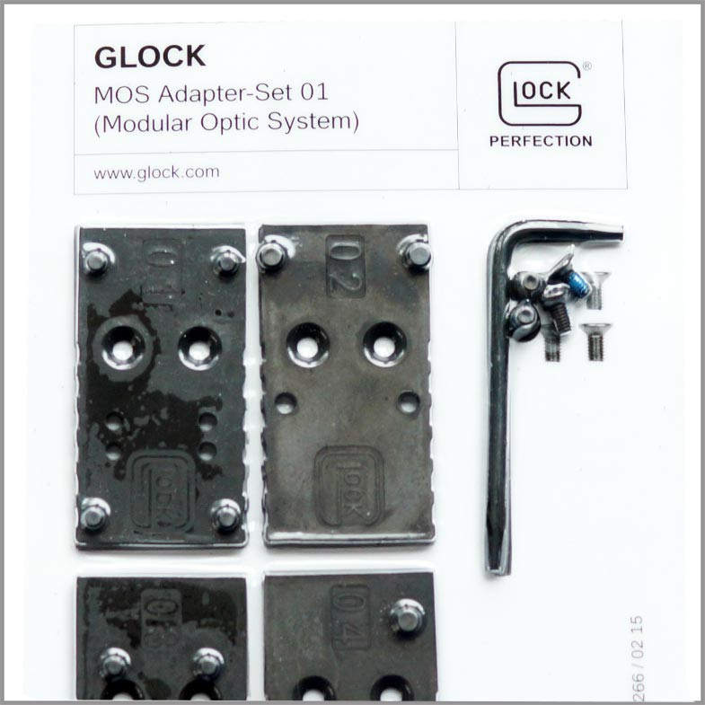 GLOCK OEM GLOCK MOS ADAPTER- SET 01 GEN 4 - Ghost Inc.