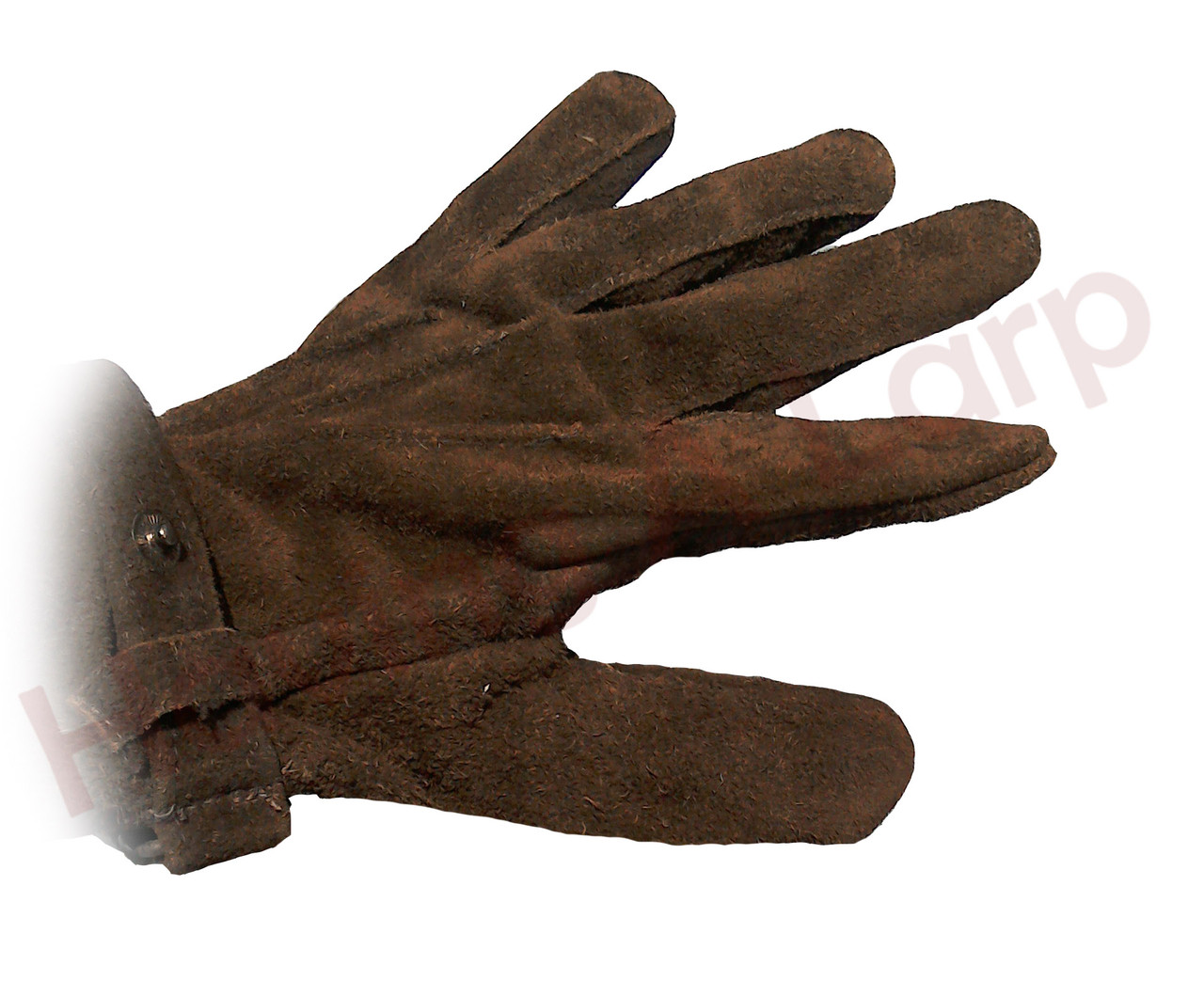 Suede gauntlets - Having a Larp