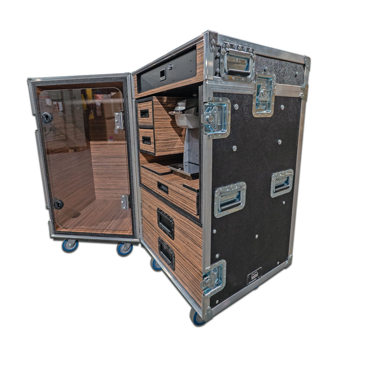 Personal Wardrobe Touring Trunk w/Keurig Beverage Maker - LM Cases ...