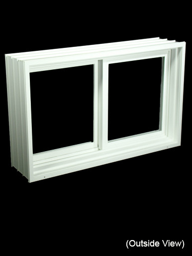 31-7/8 x 19-7/8 Full 8" Jamb PVC Gliding Windows (NVPP3220W7)