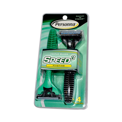 Personna Razor Blades - Triple Blade - 4 Pack - ameribaba