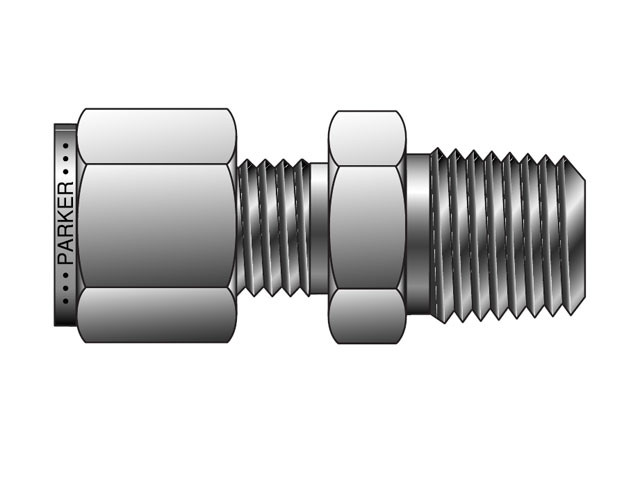 Parker 4MSC4N-316 Instrumentation Compression Tube Fitting MSC A-LOK Series