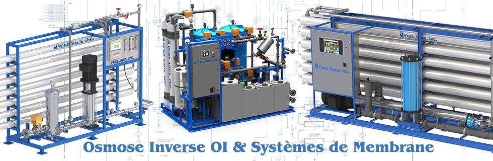 Membranes et systèmes d’osmose inversée