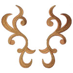 Iron On Patch Applique - SWEDEN Flag Crest - PATCHWORK PANDA LLC