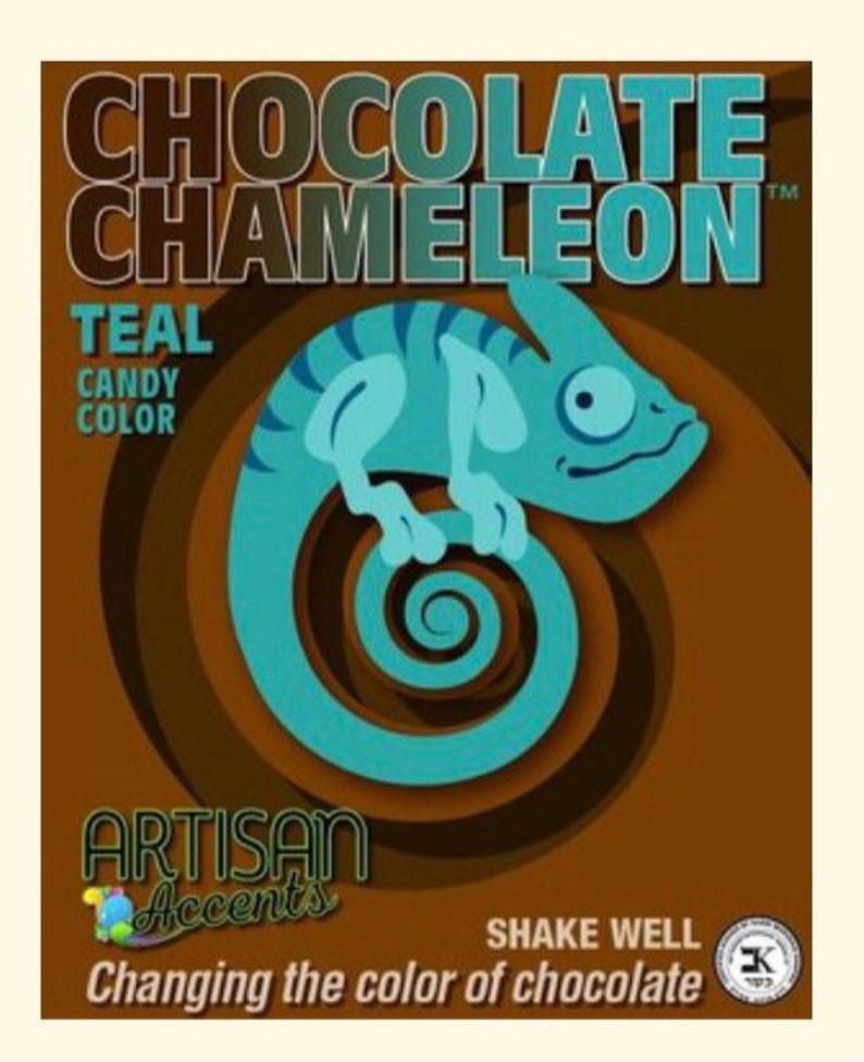 Teal Chameleon Candy Color - Cake Carousel Inc.