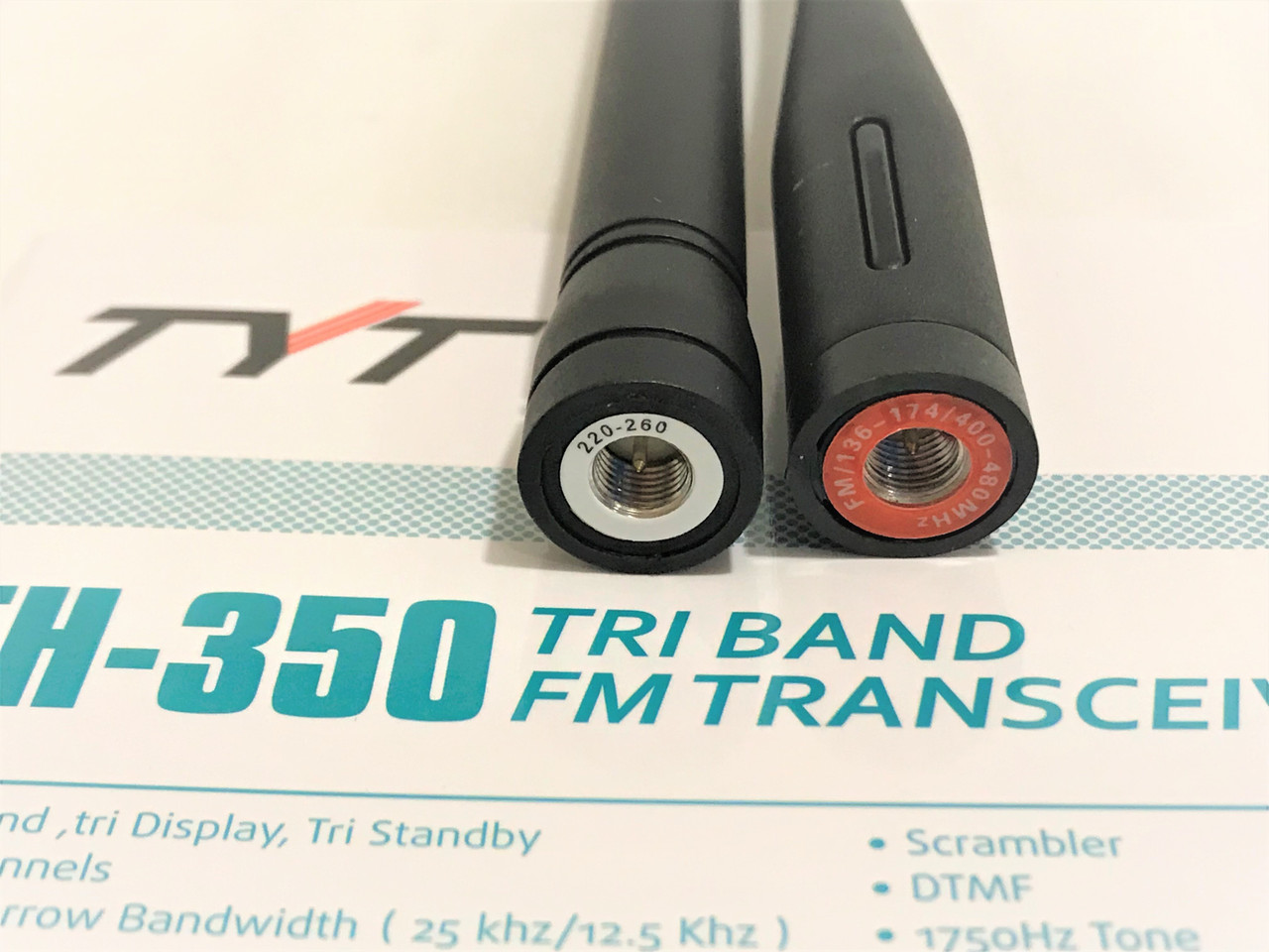 TYT TH-350 Tri-Band 2 meter & 1.25 meter (220 MHz) 70 cm 440 MHz Two Way Radio