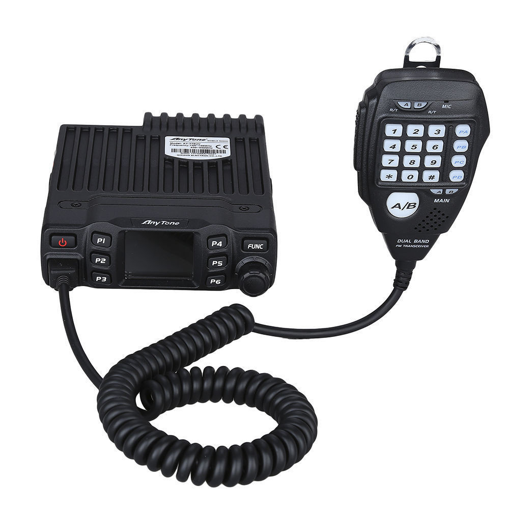 New Anytone AT-778UV Version 2 Dual-Band VHF/UHF 25W Mobile Radio