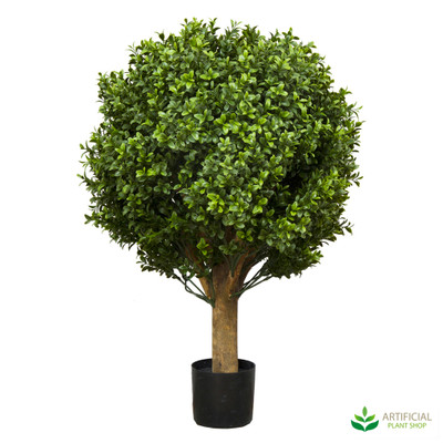 Artificial Rose Topiary White 1.4m