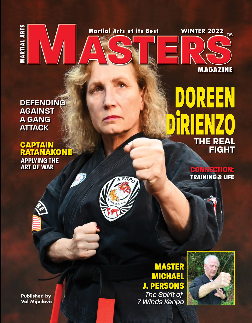 WINTER 2022 MASTERS MAGAZINE featuring Doreen DiRienzo