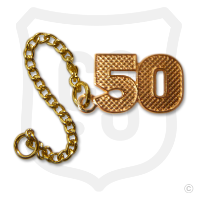 Gold Lapel Pins (Year) - Stock Pins & Items | C. Sanders Emblems