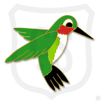 Stock Pins And Items - Sports - Golf Pins - Birdies - C. Sanders Emblems