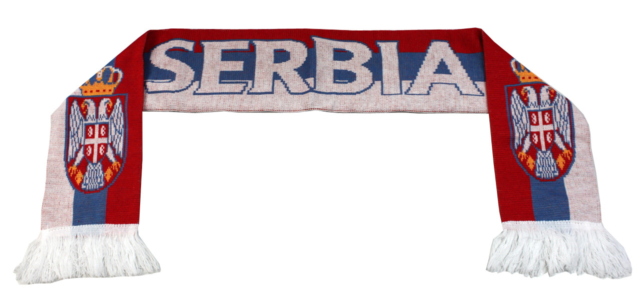 Serbia Scarf - Onside Sports