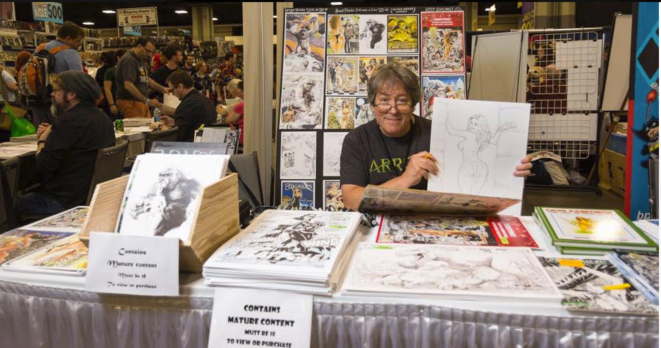 Budd Root Comic Book Art