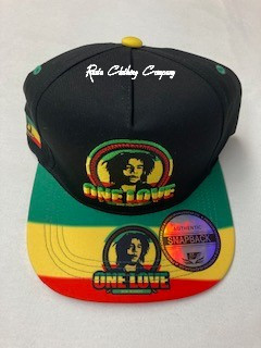 Bob Marley - One Love 2 : Snapback : Ball Cap/Hat (Black) - Rasta ...