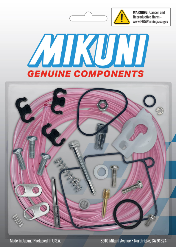 Mikuni MK-TMX38-48 Carburetor Rebuild Kit for Mikuni TMX38 on Husqvarna ...