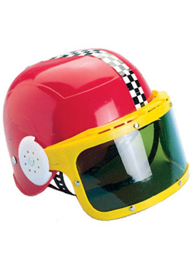 Kids Costume Accessory Race Car Racing Helmet & Visor