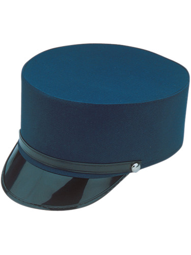 Adult's Blue Train Conductor Hat
