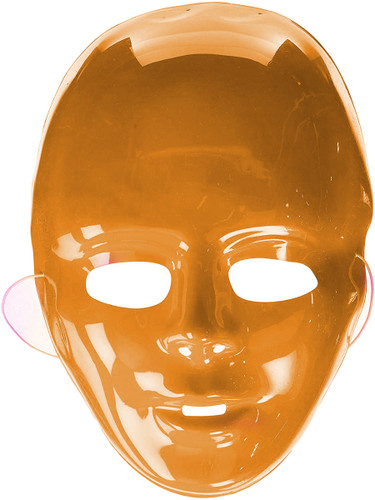 Orange Colored Face Mask
