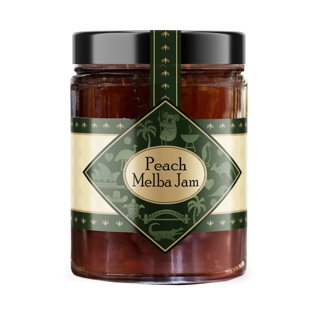 Peach Melba Jam - The Treat Factory