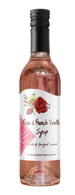 Rose & French Vanilla Syrup - The Treat Factory