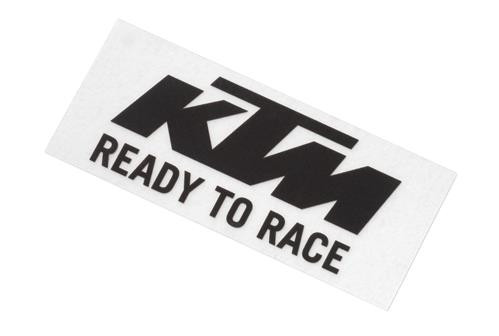 KTM Genuine Logo Sticker Black - Judd Racing