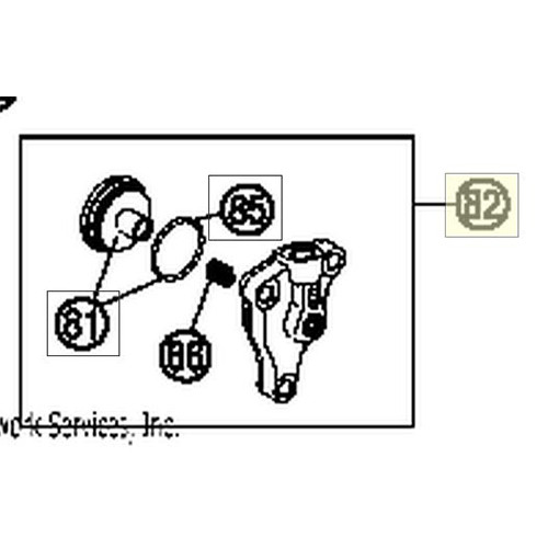 OUTPUT CYLINDER CPL. 06 | 06 (54832061044) - Judd Racing