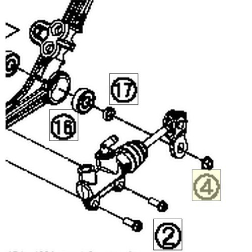 HEXAGON NUT DIN EN 1661 A2 M8 (06923080000) - Judd Racing