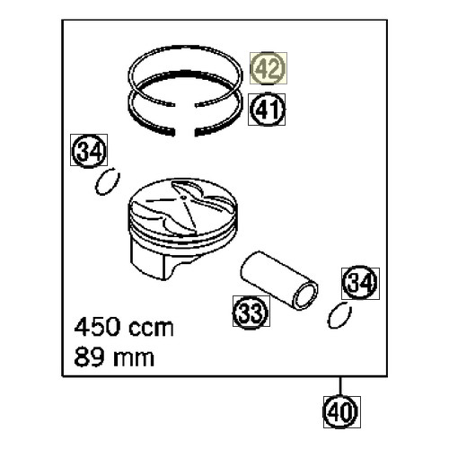 RECTANGULAR RING 89MM (57530032000) - Judd Racing